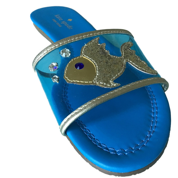 kate spade | Shoes | Kate Spade New York Tara Fish Flat Slide Sandal ...